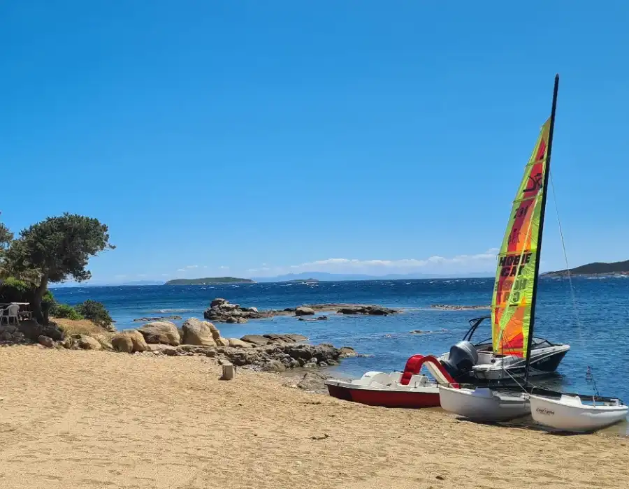 Activities at La Chiappa naturist campsite in Southern Corsica