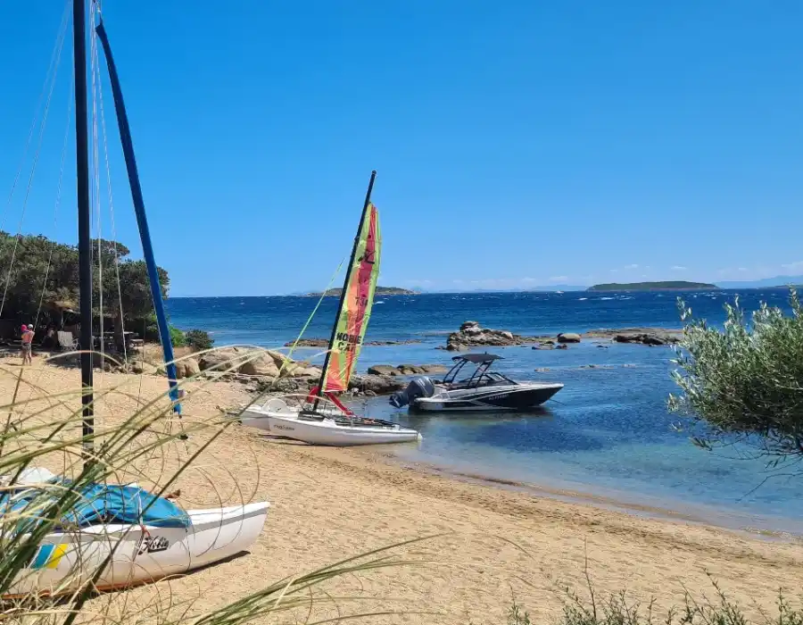 Activities at La Chiappa naturist campsite in Southern Corsica